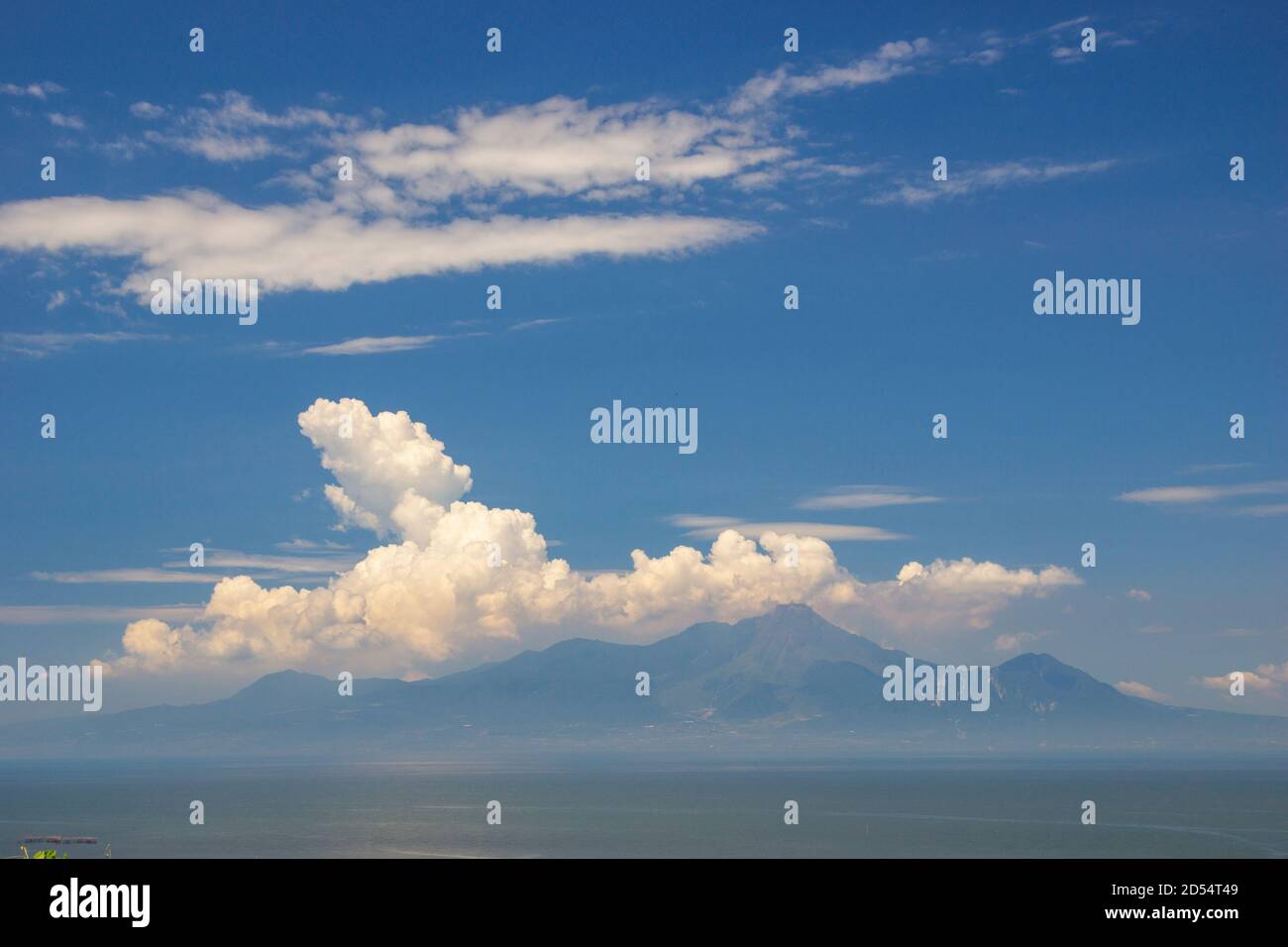 Ariake Sea and Mt. Fugen, Kyushu Region, Japan Stock Photo - Alamy