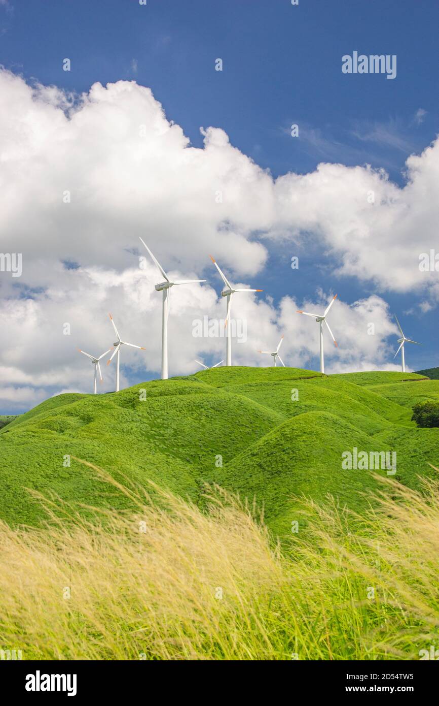Aso farm land japan hi-res stock photography and images - Alamy