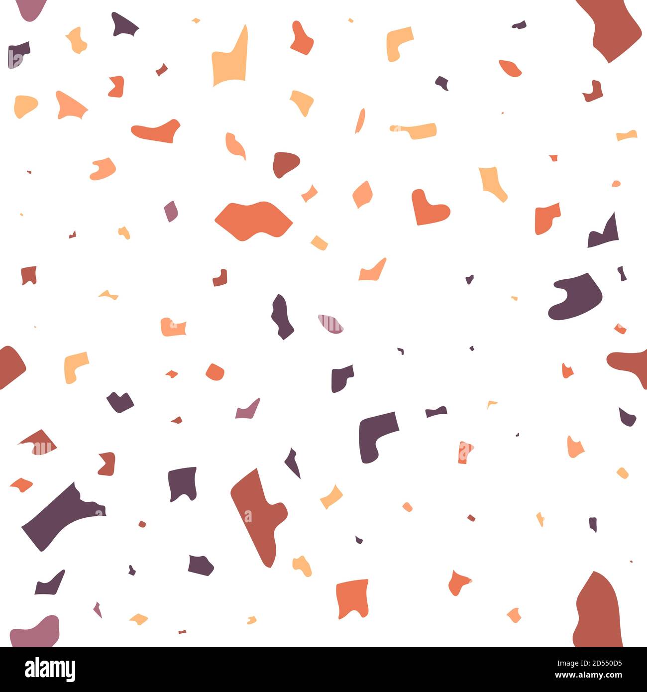 Terrazzo flooring vector seamless pattern. Modern vector illustration ...