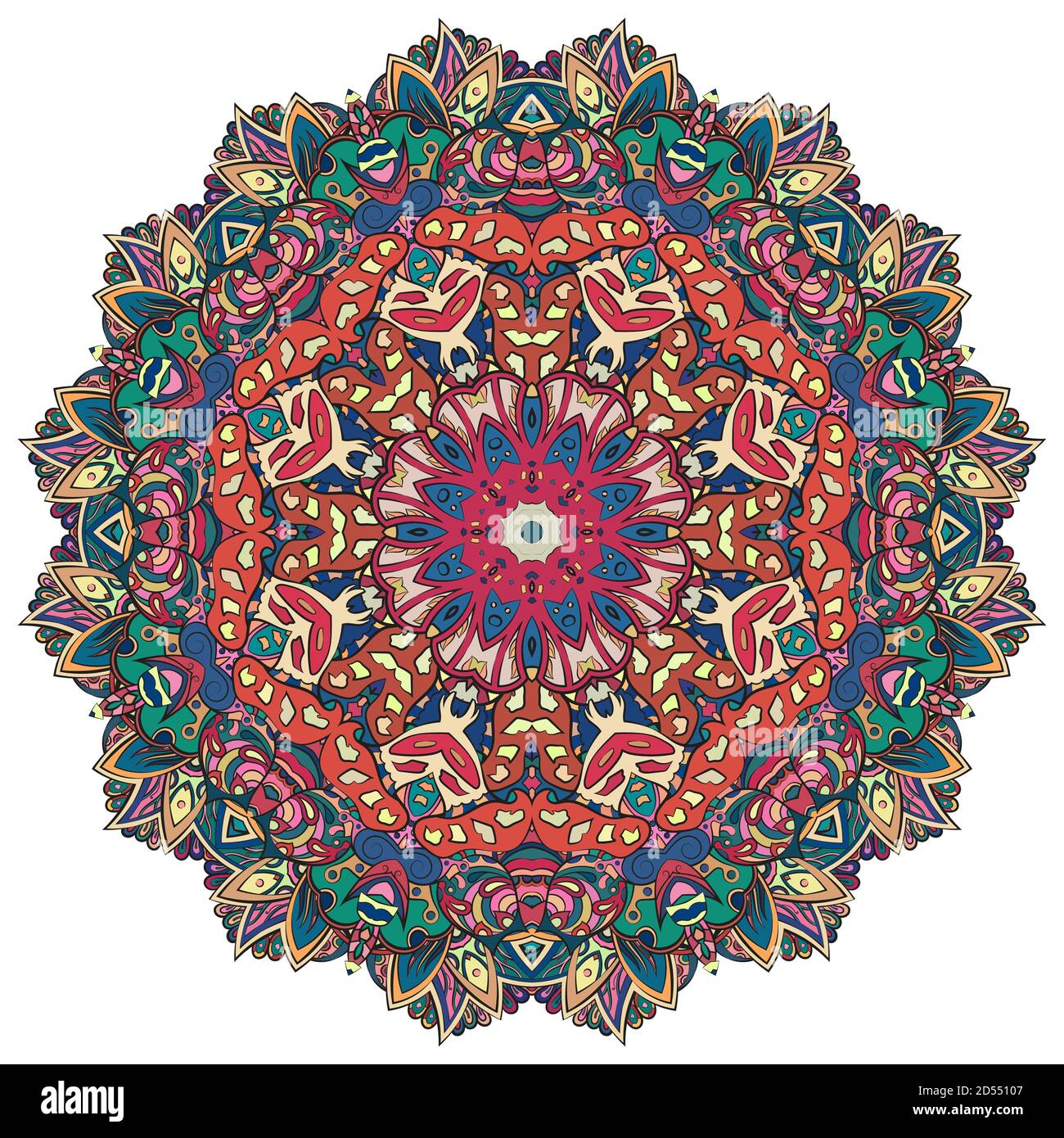 Mandala, tracery wheel mehndi design Stock Vector Image & Art - Alamy