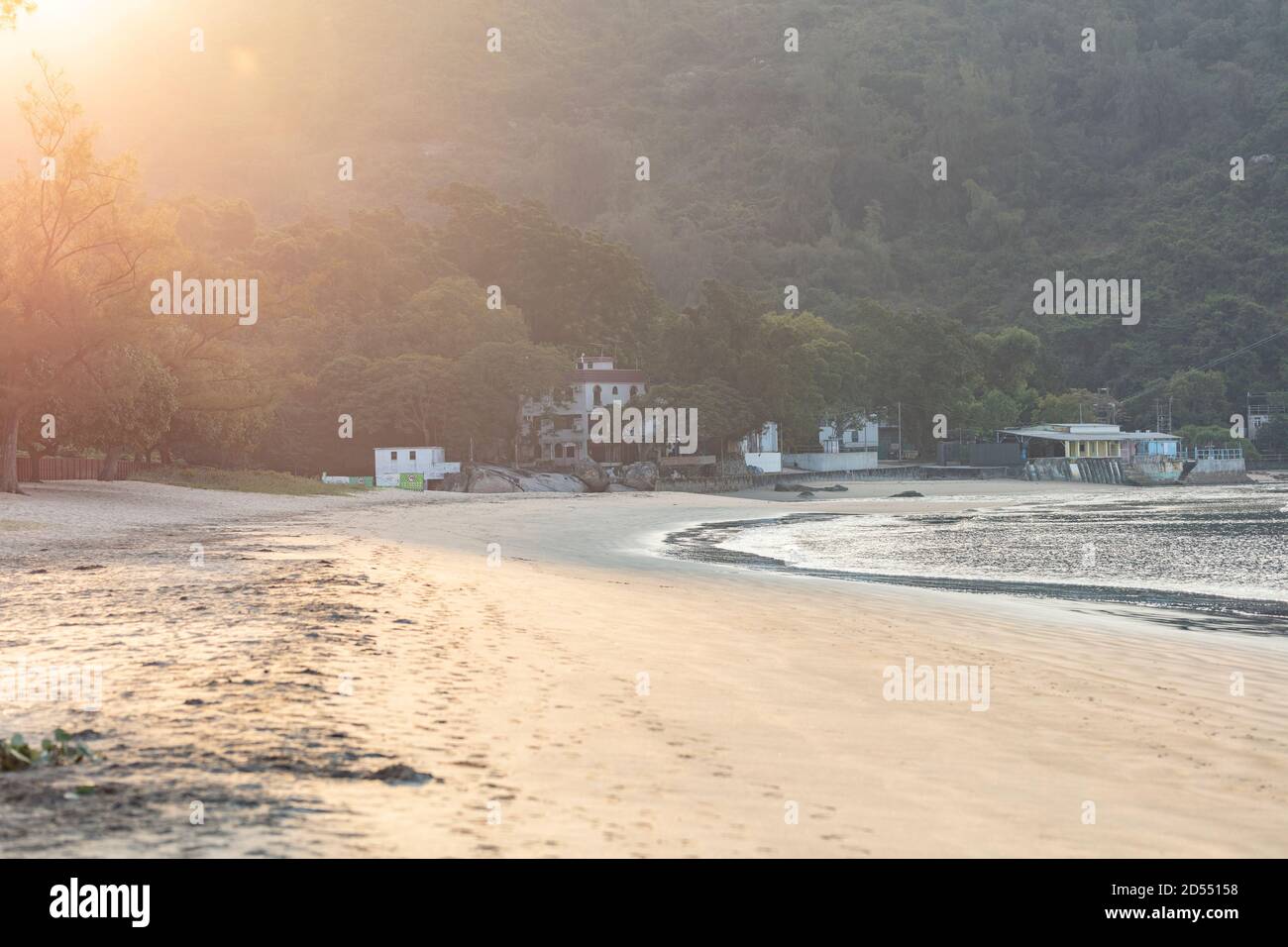 Pui O and Cheung Sha Wan beaches Stock Photo - Alamy