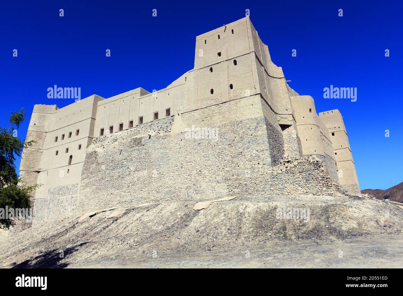 The Bahla fort in Oman Stock Photo - Alamy