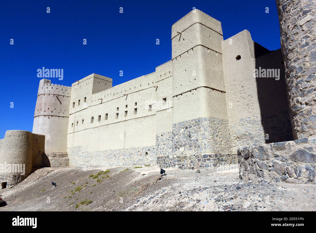 The Bahla fort in Oman Stock Photo - Alamy