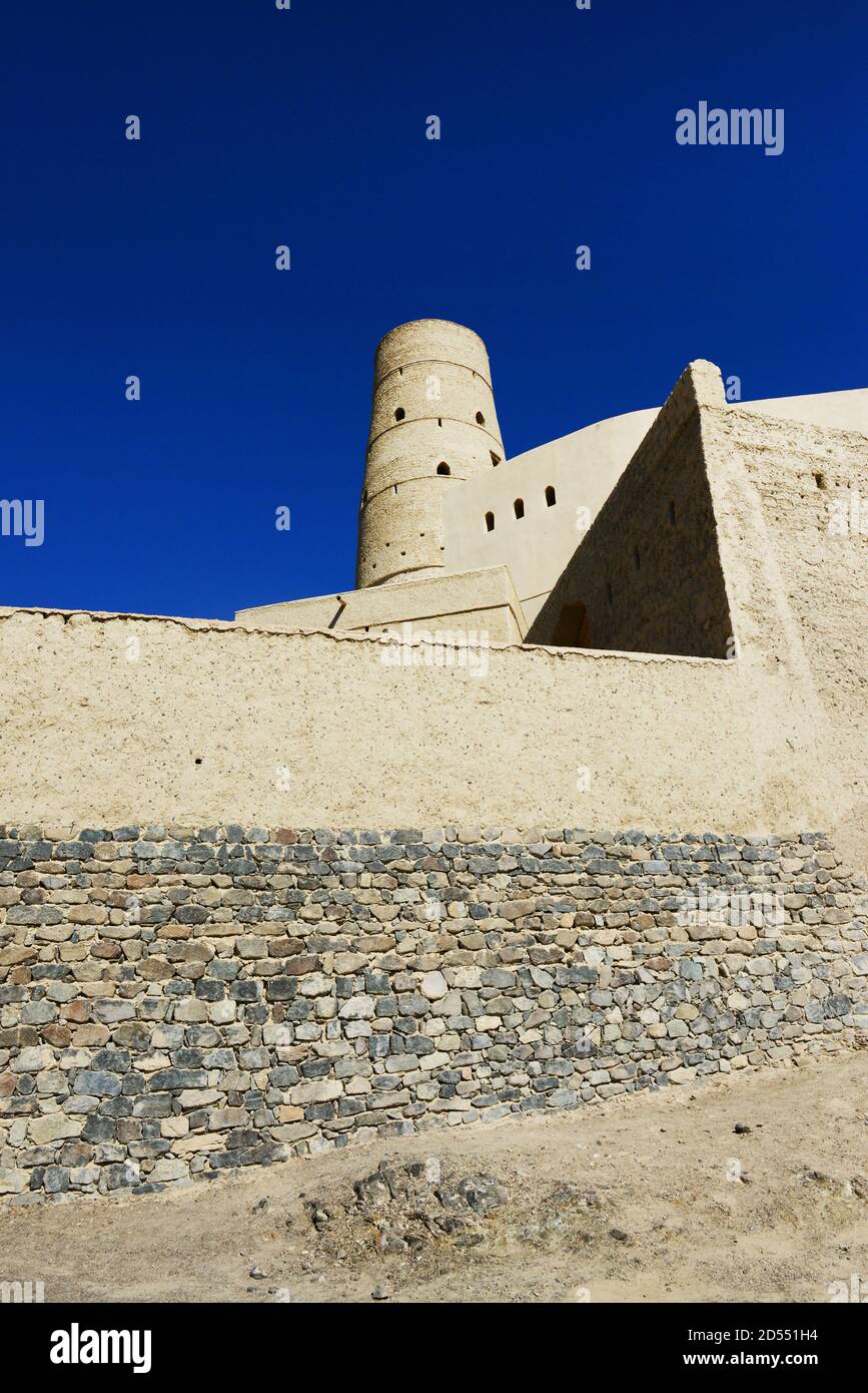 The Bahla fort in Oman Stock Photo - Alamy
