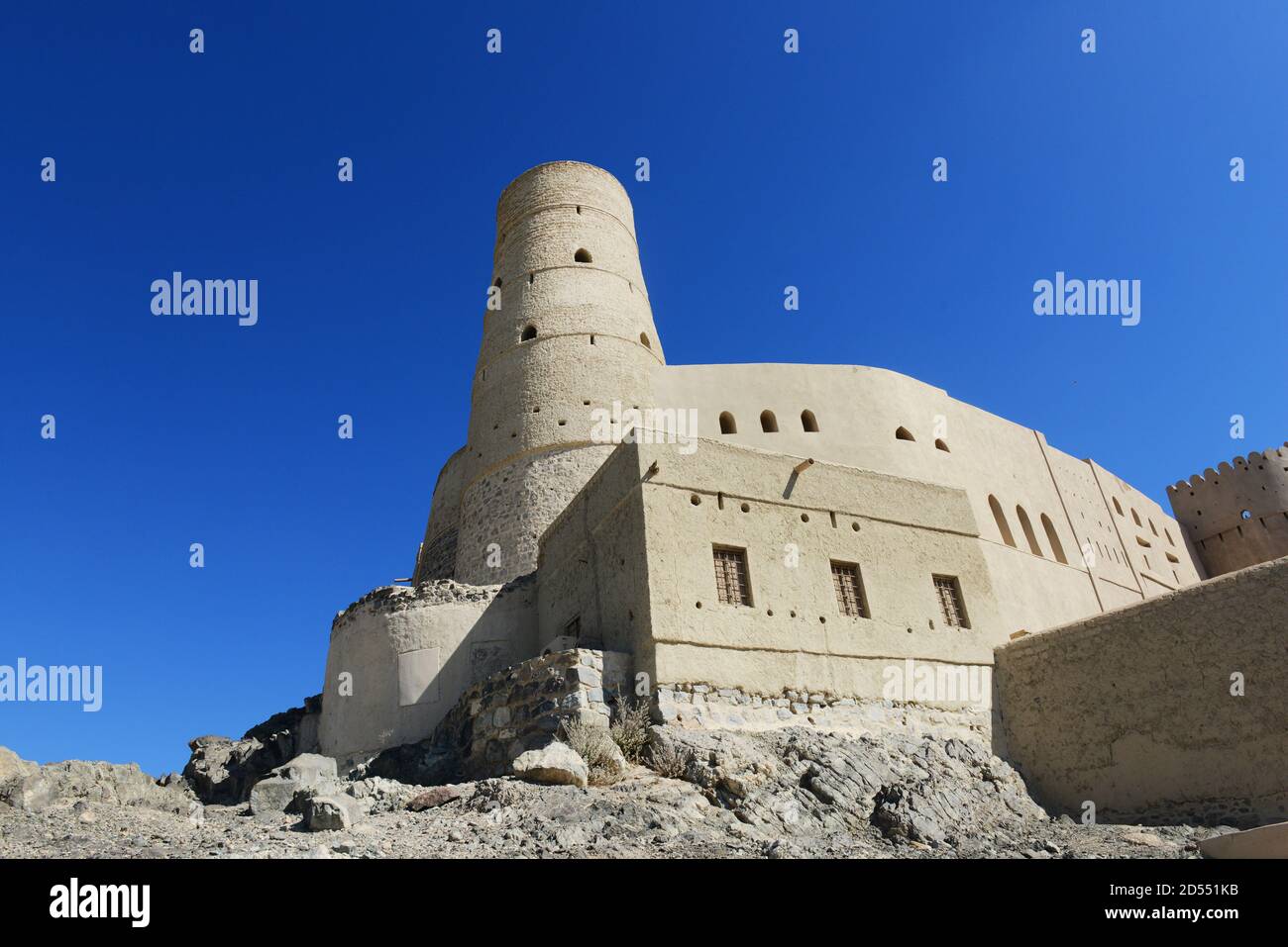 The Bahla fort in Oman Stock Photo - Alamy