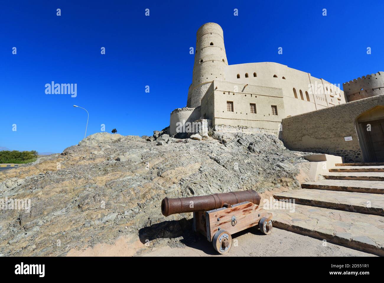 The Bahla fort in Oman Stock Photo - Alamy