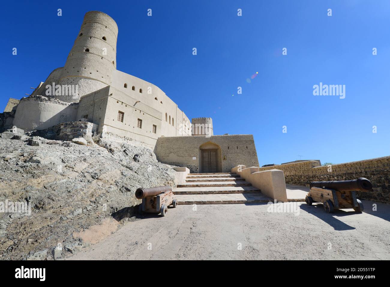 The Bahla fort in Oman Stock Photo - Alamy