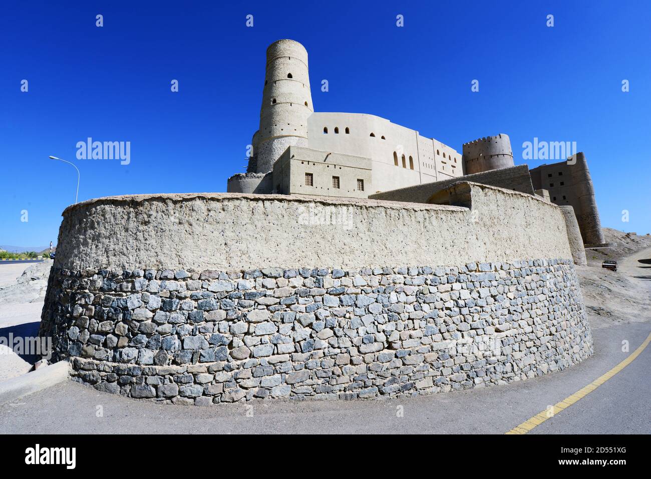 The Bahla fort in Oman Stock Photo - Alamy
