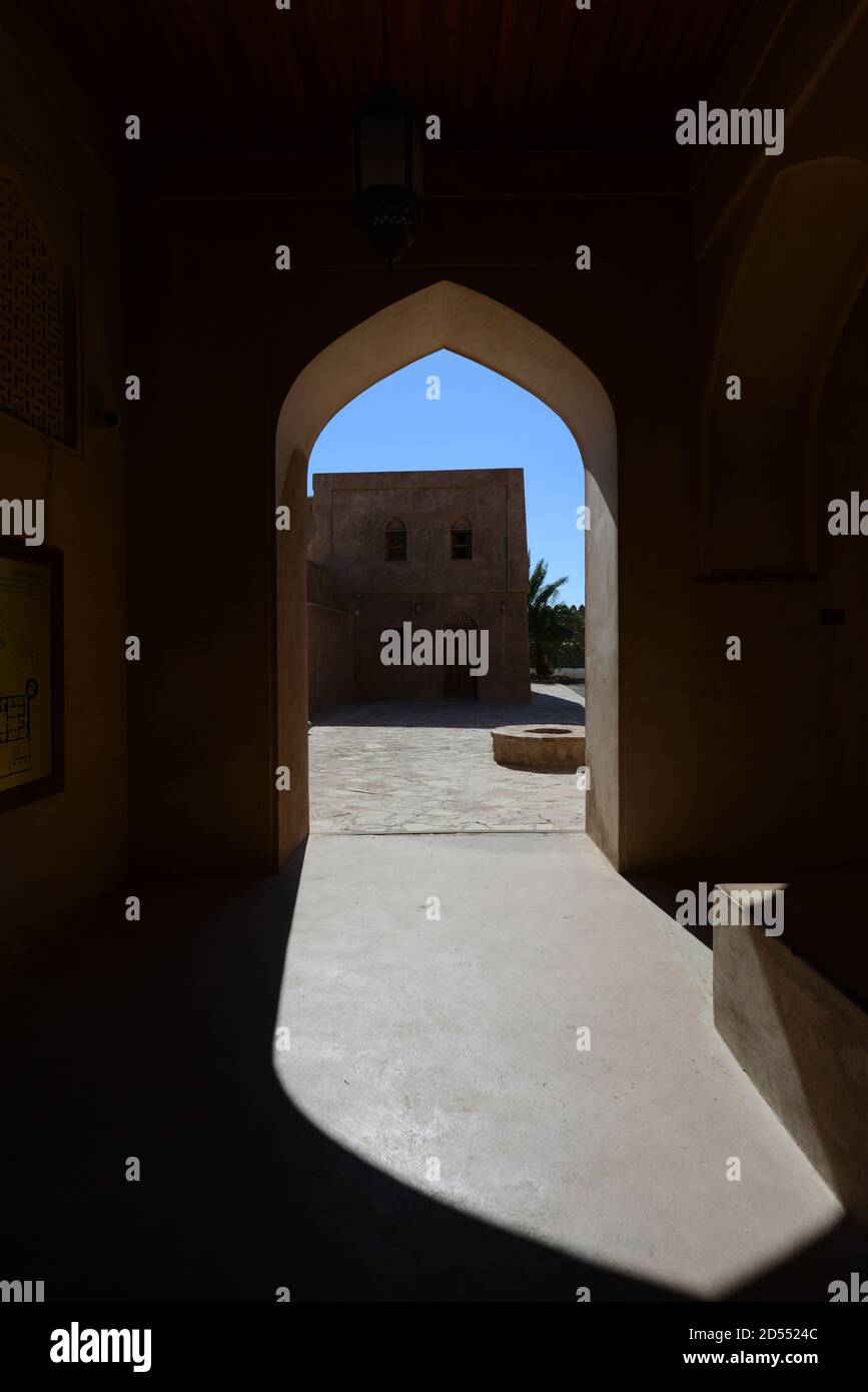 Jibreen castle in Oman Stock Photo - Alamy