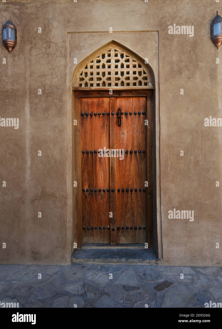 Jibreen castle in Oman Stock Photo - Alamy