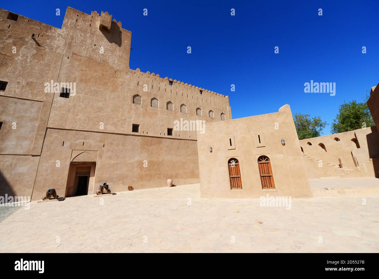 Jibreen castle in Oman Stock Photo - Alamy
