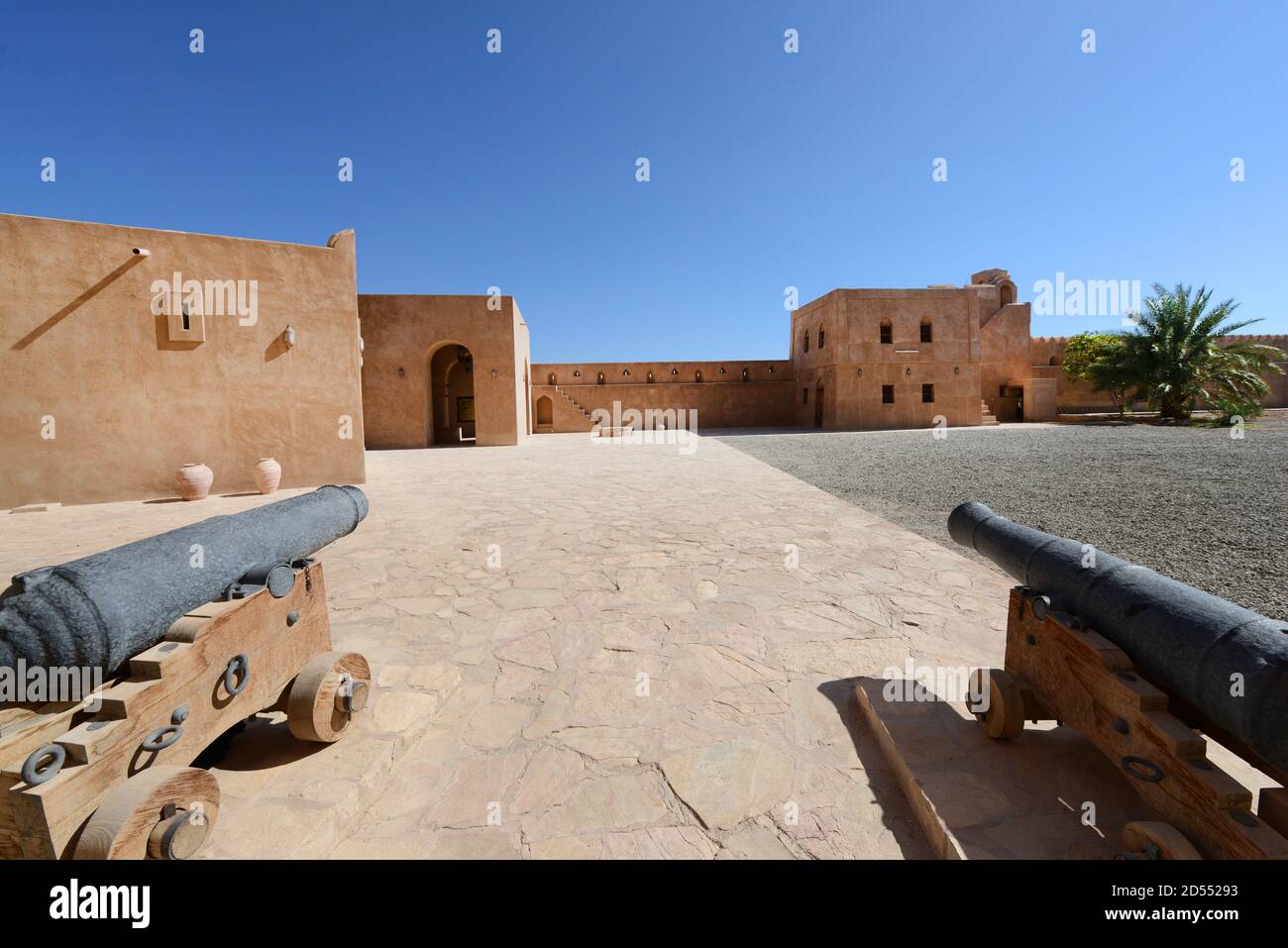 Jibreen castle in Oman Stock Photo - Alamy