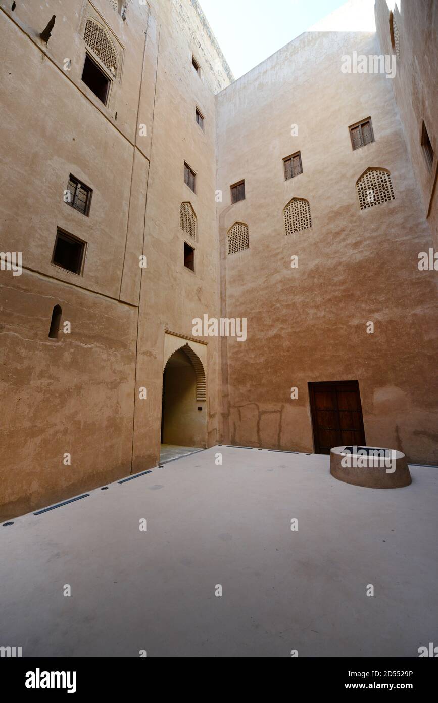 Jibreen castle in Oman Stock Photo - Alamy