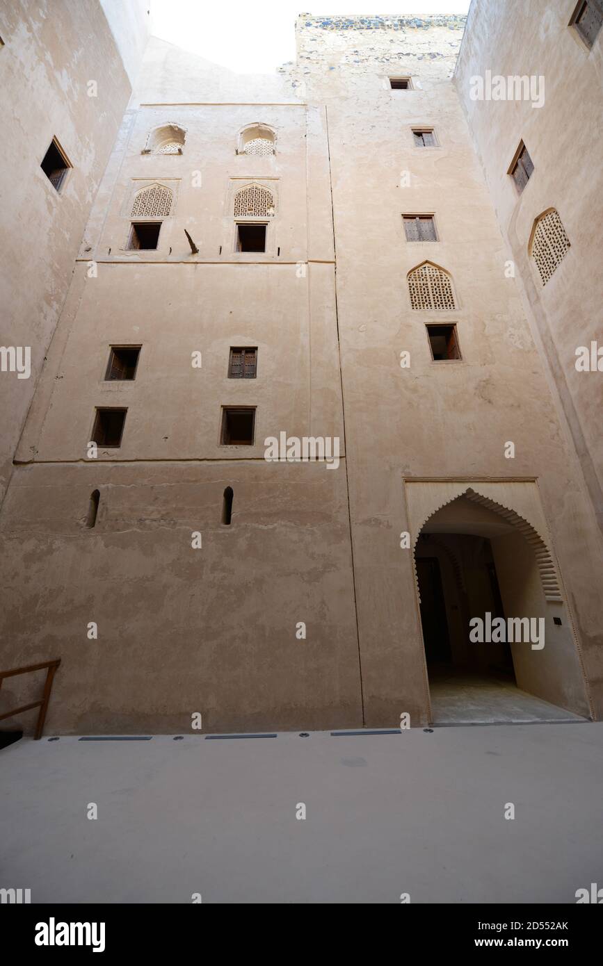 Jibreen castle in Oman Stock Photo - Alamy