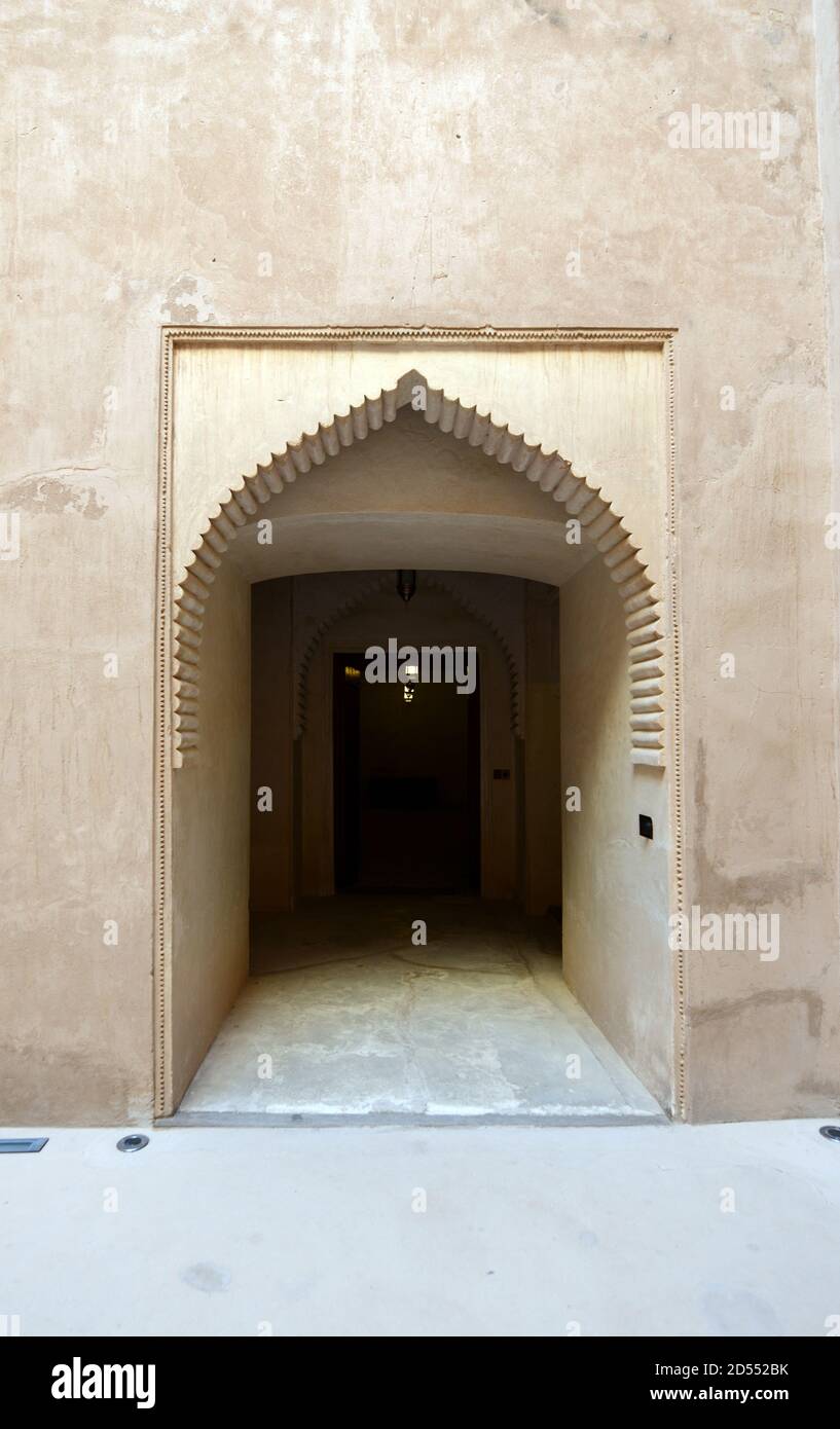 Jibreen castle in Oman Stock Photo - Alamy
