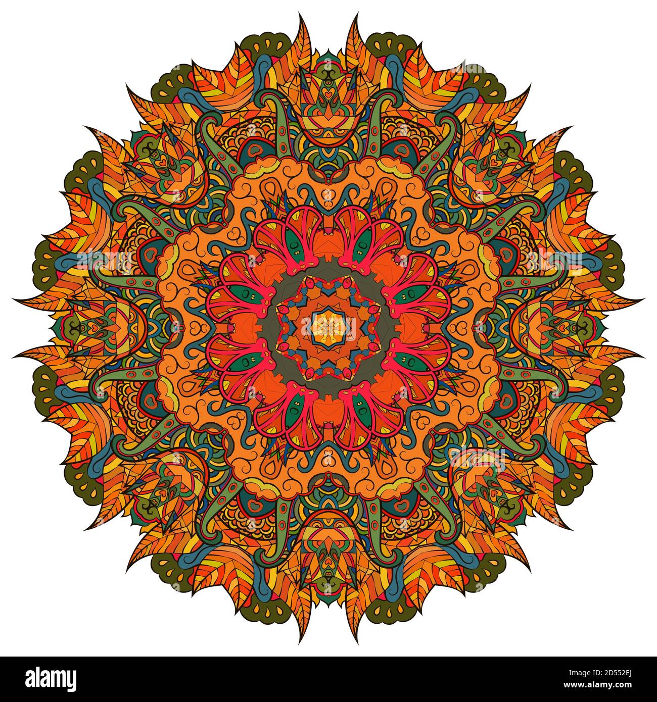 Mandala, tracery wheel mehndi design Stock Vector Image & Art - Alamy