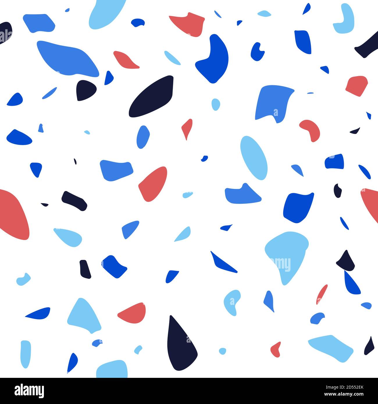 Terrazzo flooring vector seamless pattern. Modern vector illustration ...
