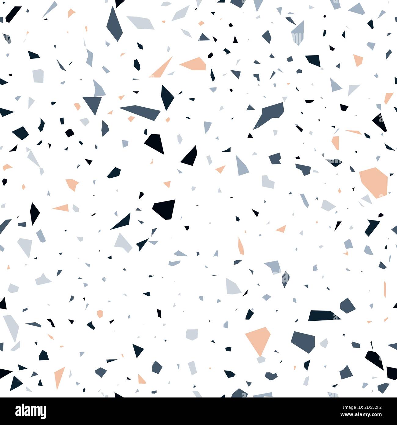 Terrazzo flooring vector seamless pattern. Modern vector illustration ...