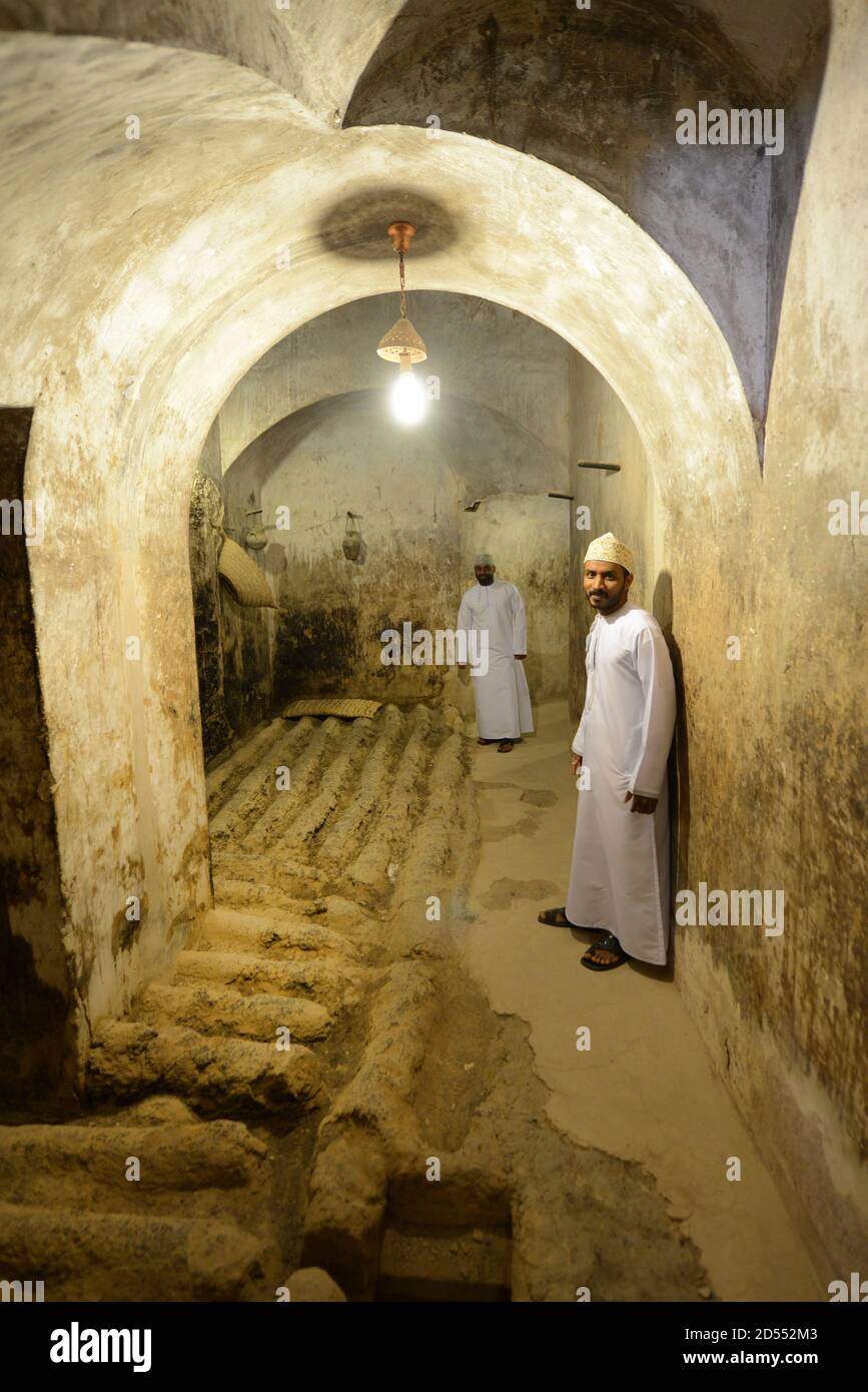 Jibreen castle in Oman Stock Photo - Alamy