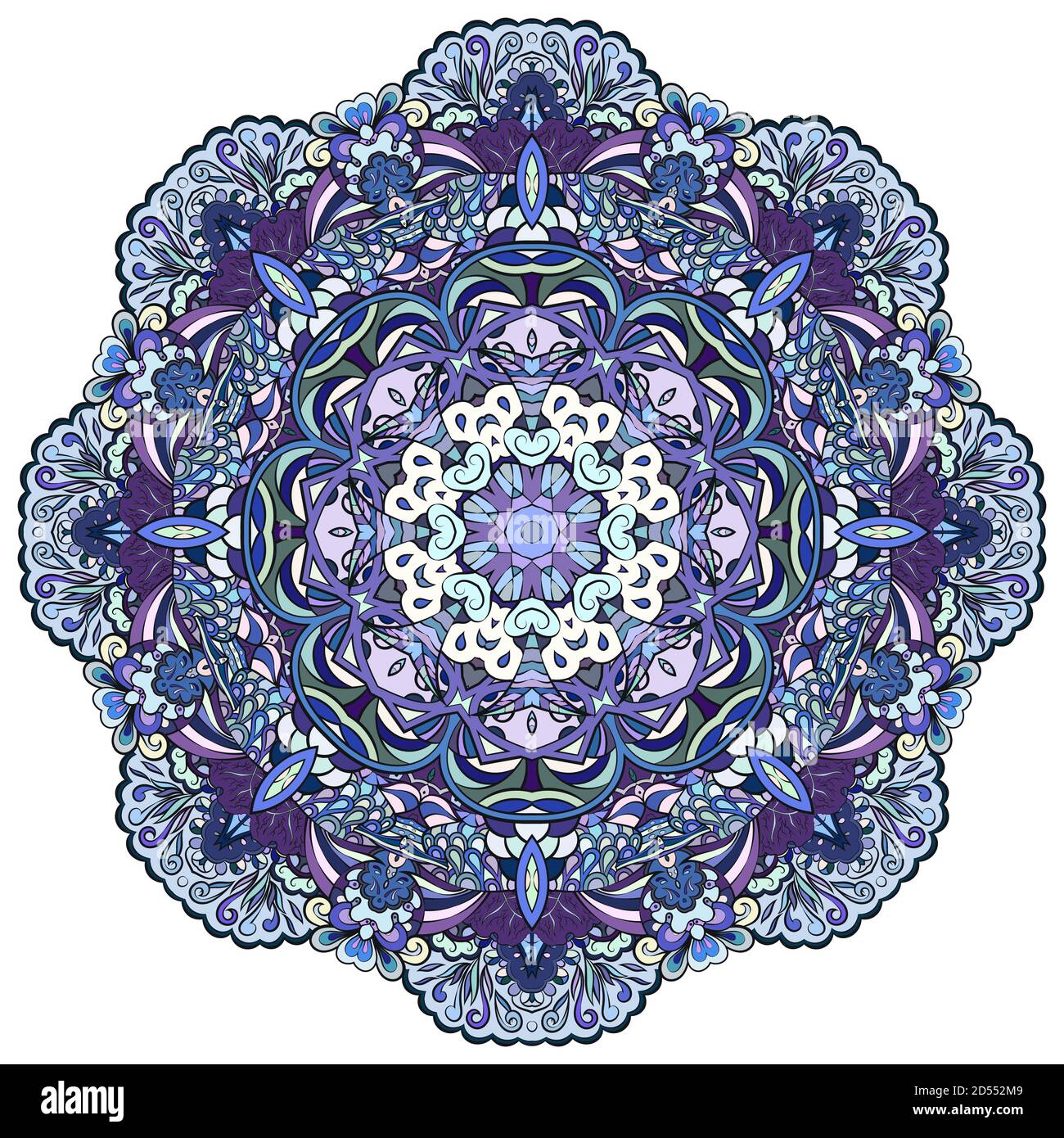 Mandala, tracery wheel mehndi design Stock Vector Image & Art - Alamy