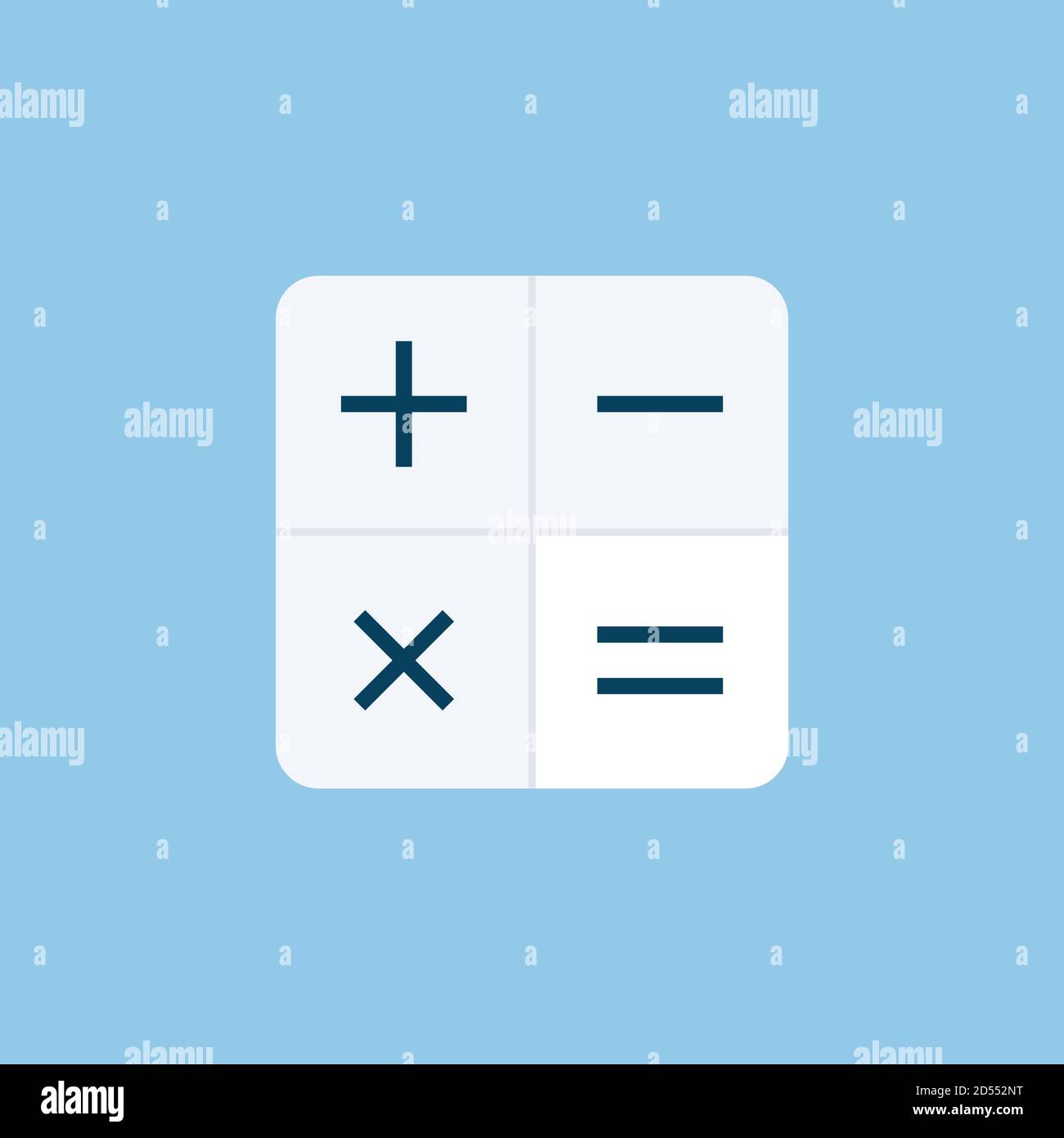 Modern calculator Stock Vector Images - Alamy