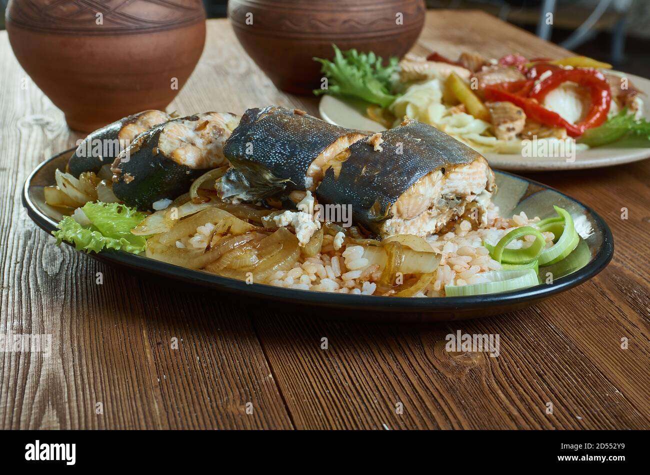 Fish Yassa - Senegalese season fish smothered in lemon, garlic and ...