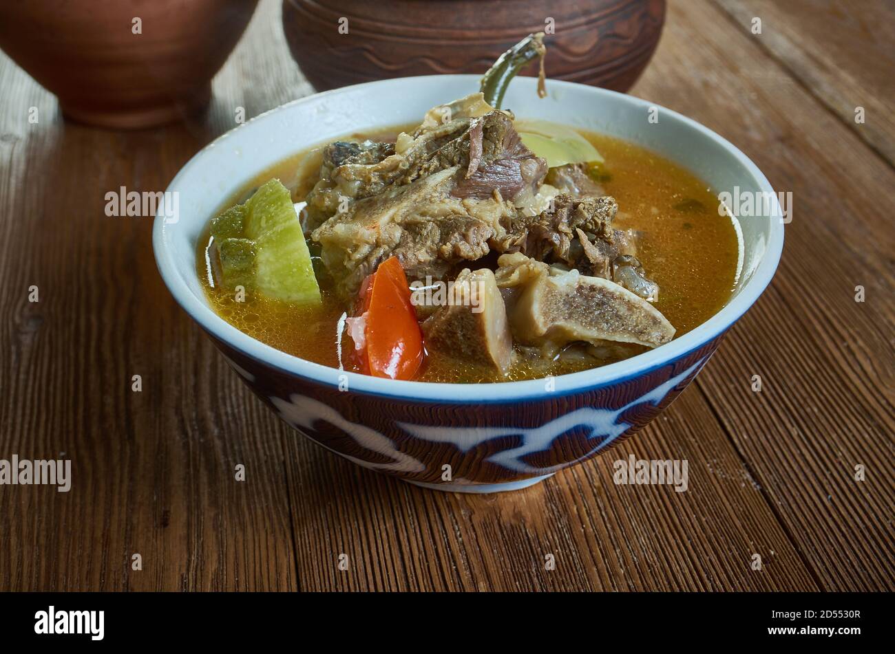 Balbacua - Filipino beef stew made from beef, collagen-rich beef parts ...