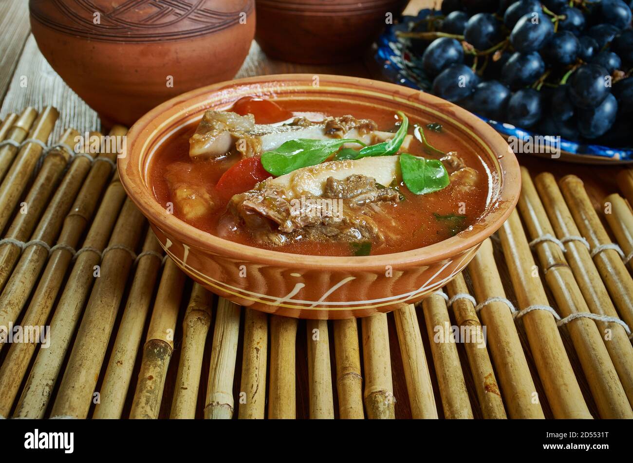 Kolhapuri tambda rassa hi-res stock photography and images - Alamy