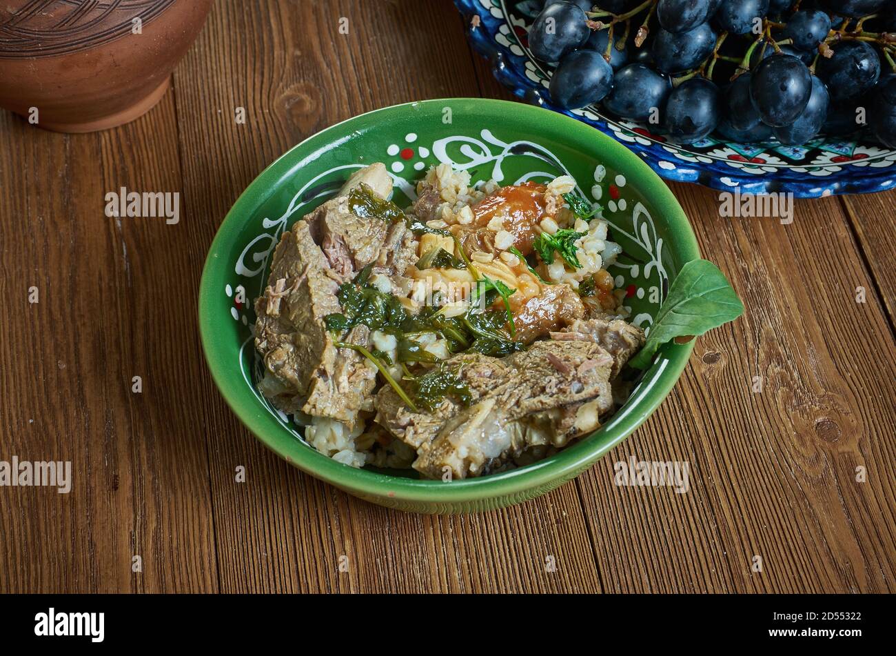 Tfina Pkaila -beef stew , Jewish Tunisian dish Stock Photo - Alamy