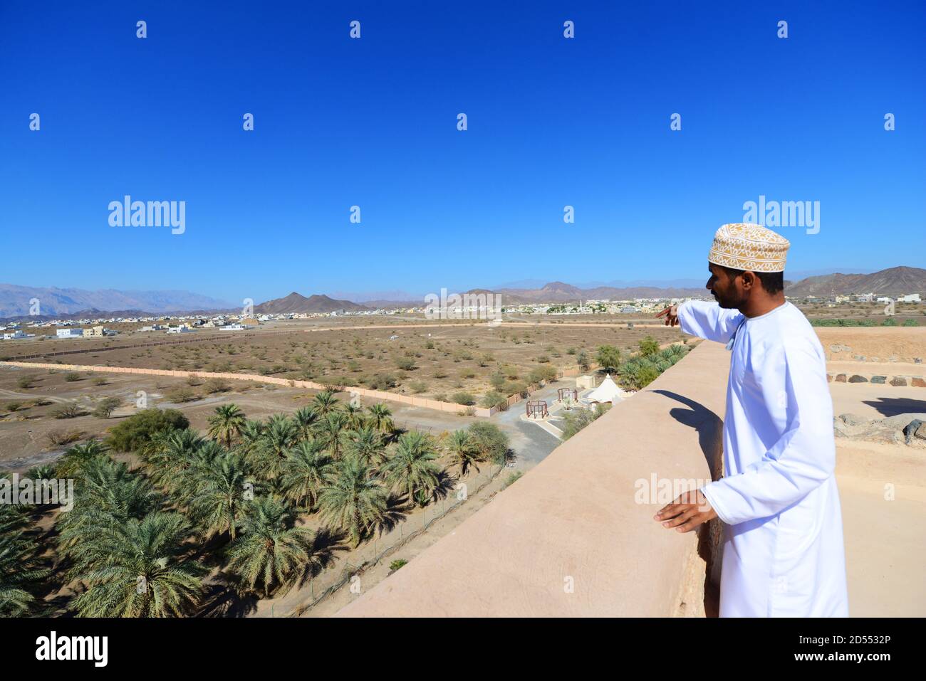 Jibreen castle in Oman Stock Photo - Alamy