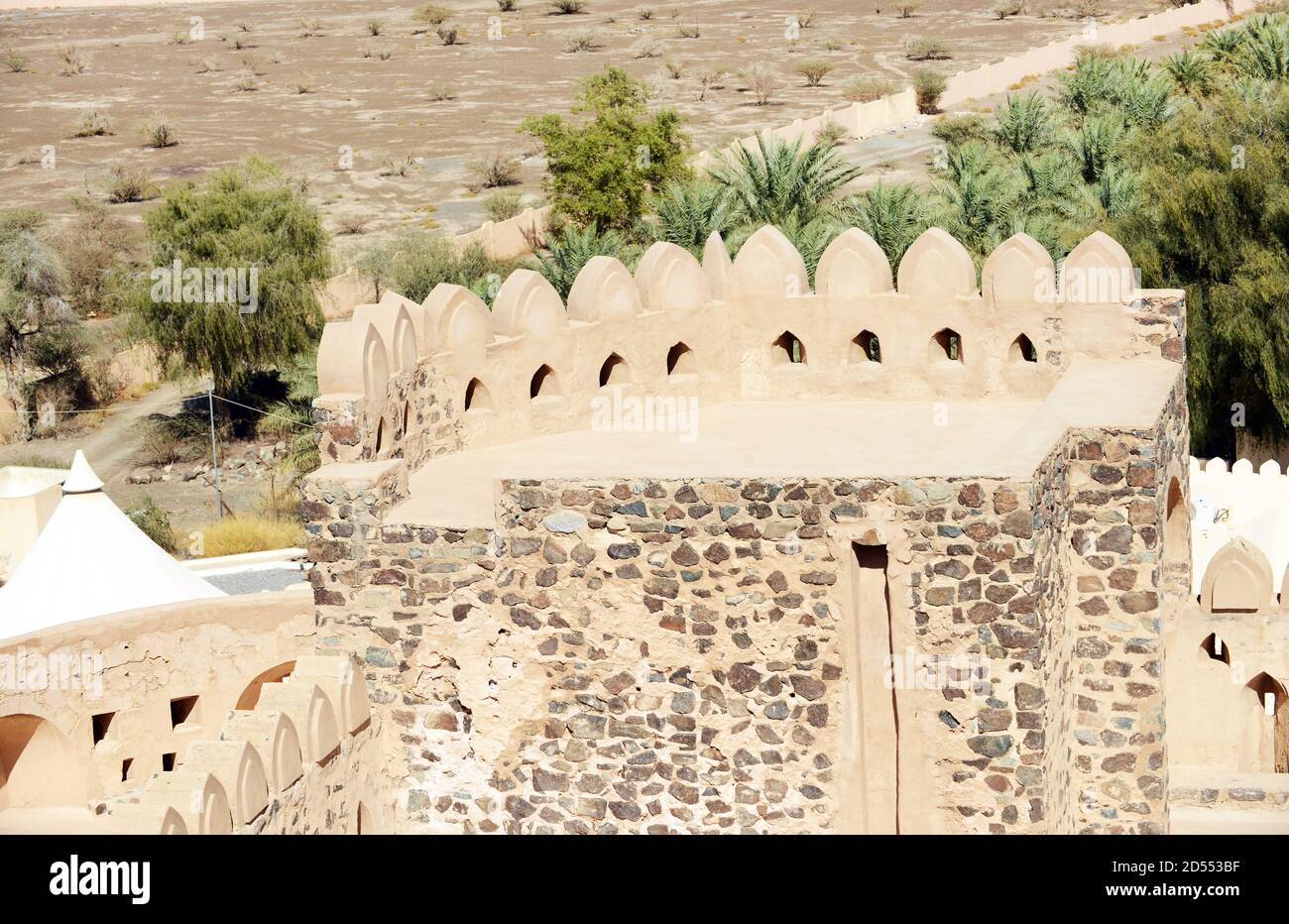 Jibreen castle in Oman Stock Photo - Alamy