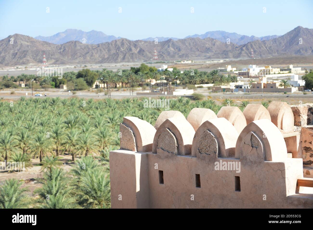 Jibreen castle in Oman Stock Photo - Alamy