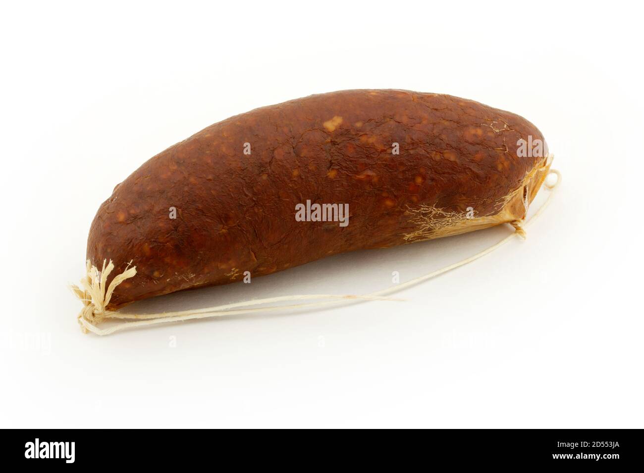 Traditional spicy Turkish sausage. Sucuk Stock Photo - Alamy