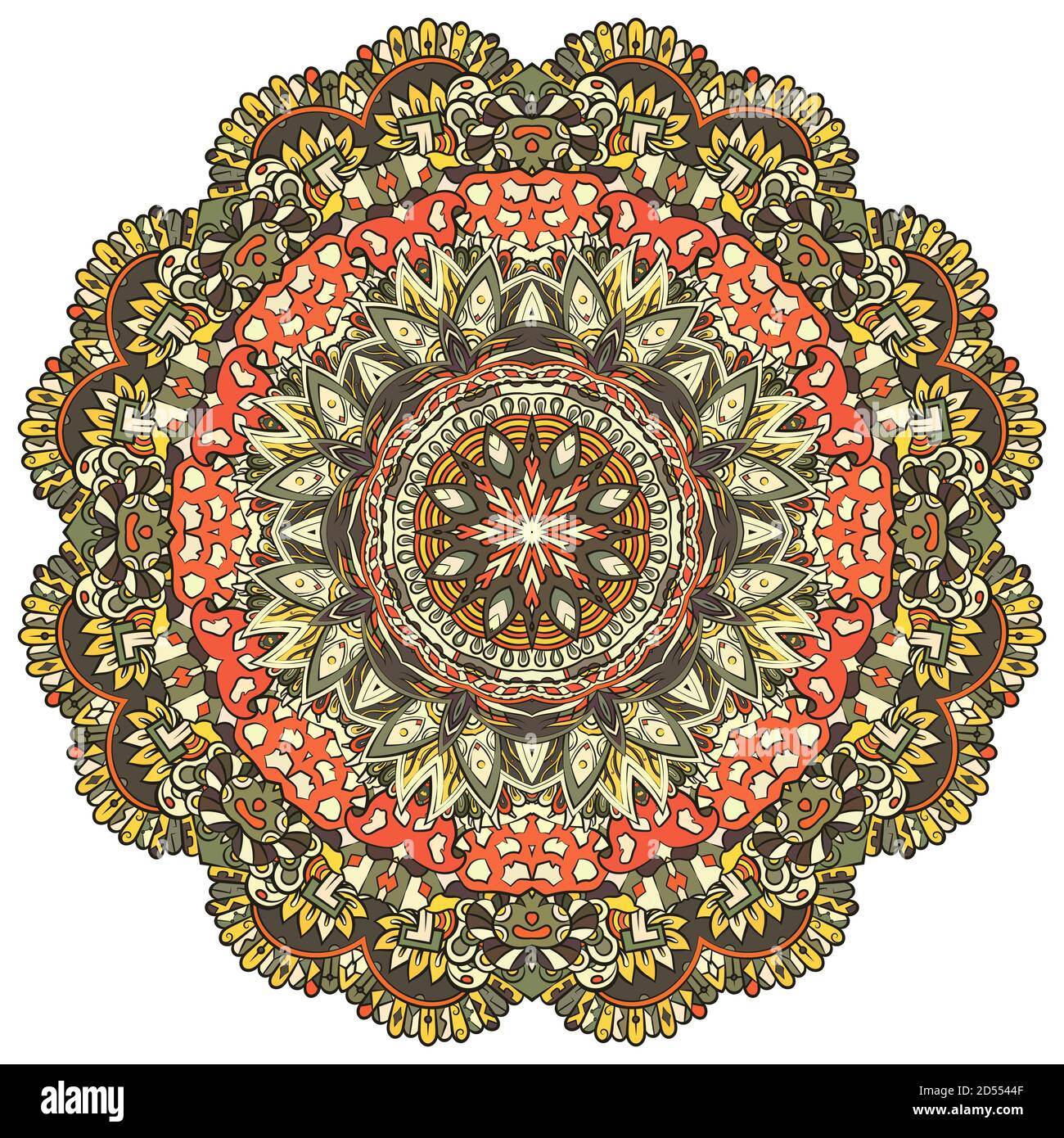 Mandala, tracery wheel mehndi design Stock Vector Image & Art - Alamy