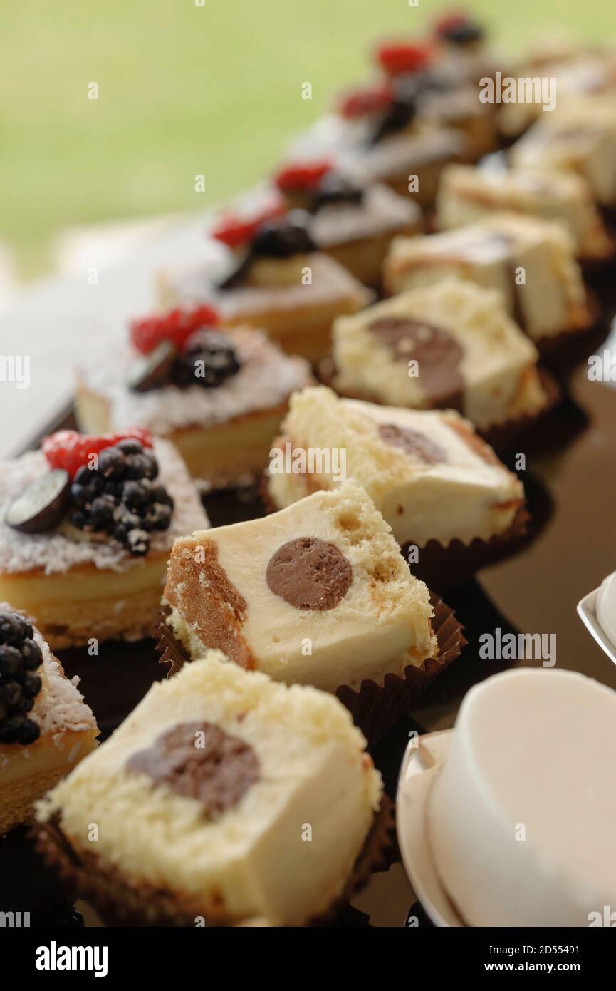 Cream puffs display hi-res stock photography and images - Alamy