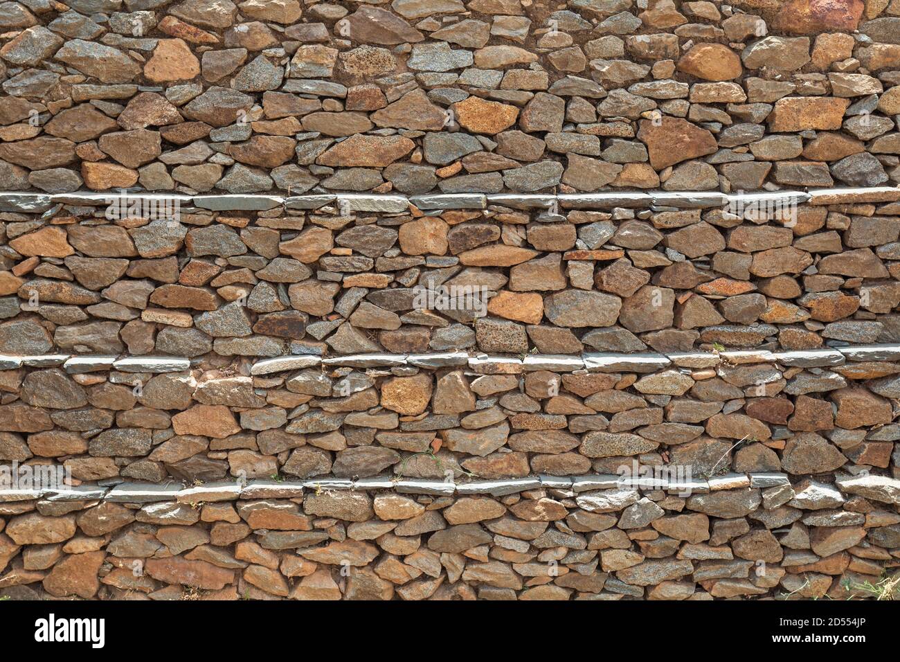 Stone texture on wall in Dungur palace of Queen Sheba, Aksum, Ethiopia ...