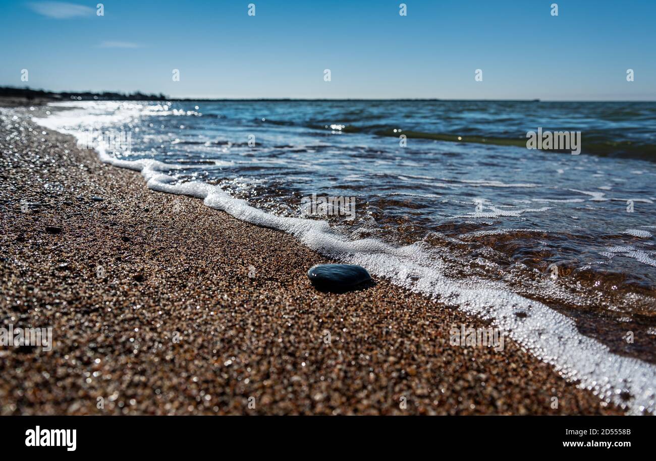 Stone beach of Baltic sea Stock Photo - Alamy
