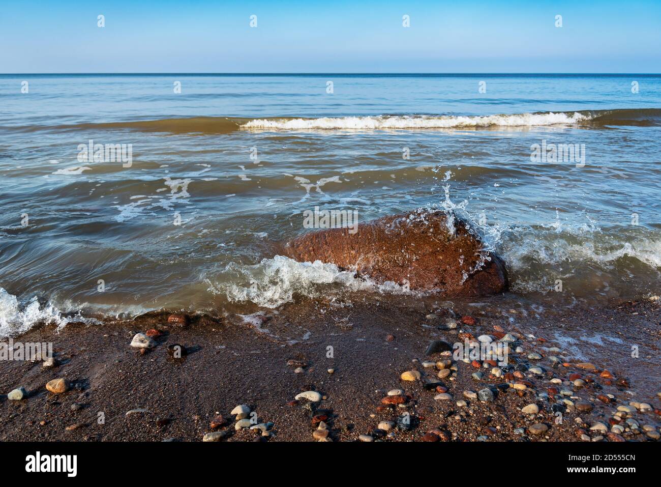 Stone beach of Baltic sea Stock Photo - Alamy