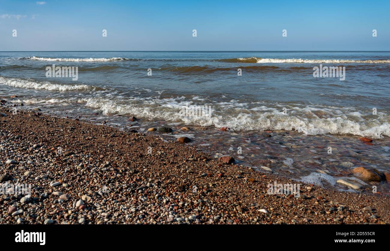 Stone beach of Baltic sea Stock Photo - Alamy