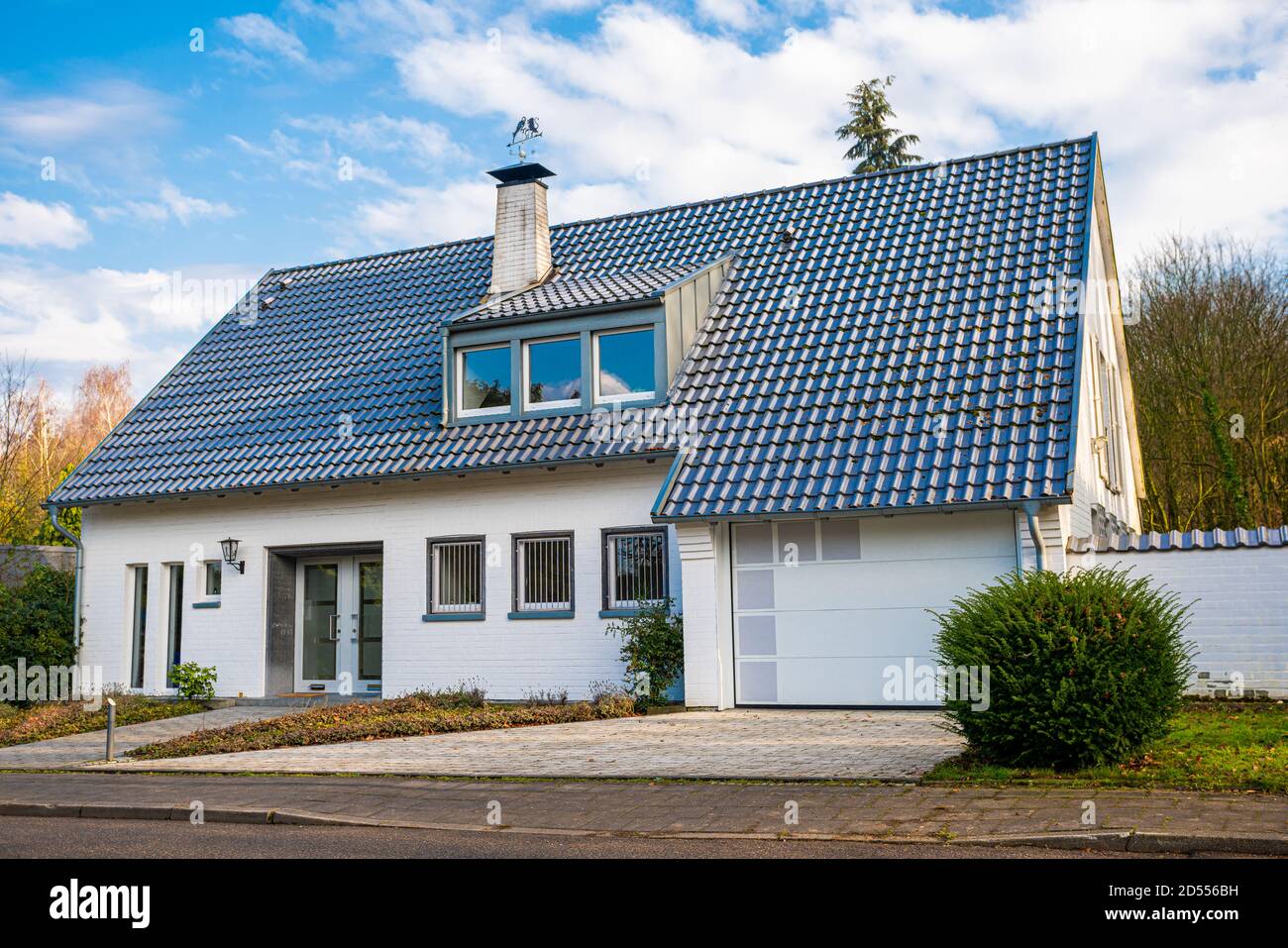 Luxury houses with nice landscape. Beautiful Home Exterior Stock Photo ...