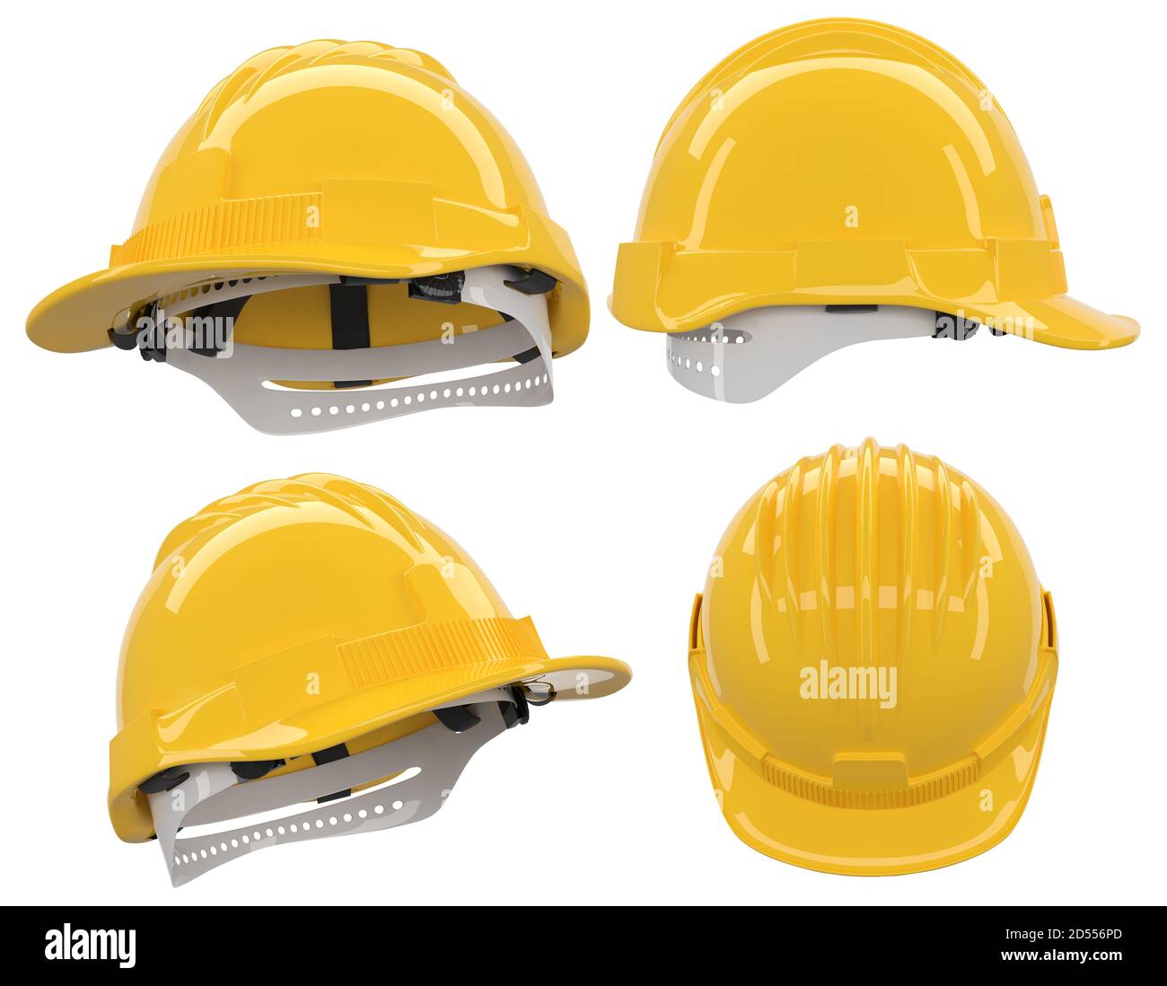 Yellow safety caps hi-res stock photography and images - Alamy