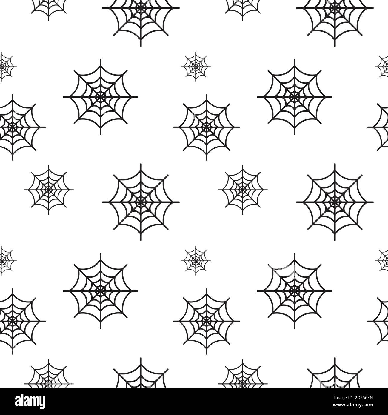 Black spider web texture vector illustration on white color background ...
