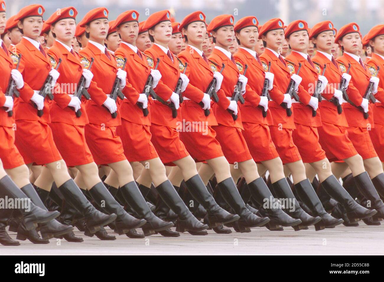 Goose stepping china hi-res stock photography and images - Alamy