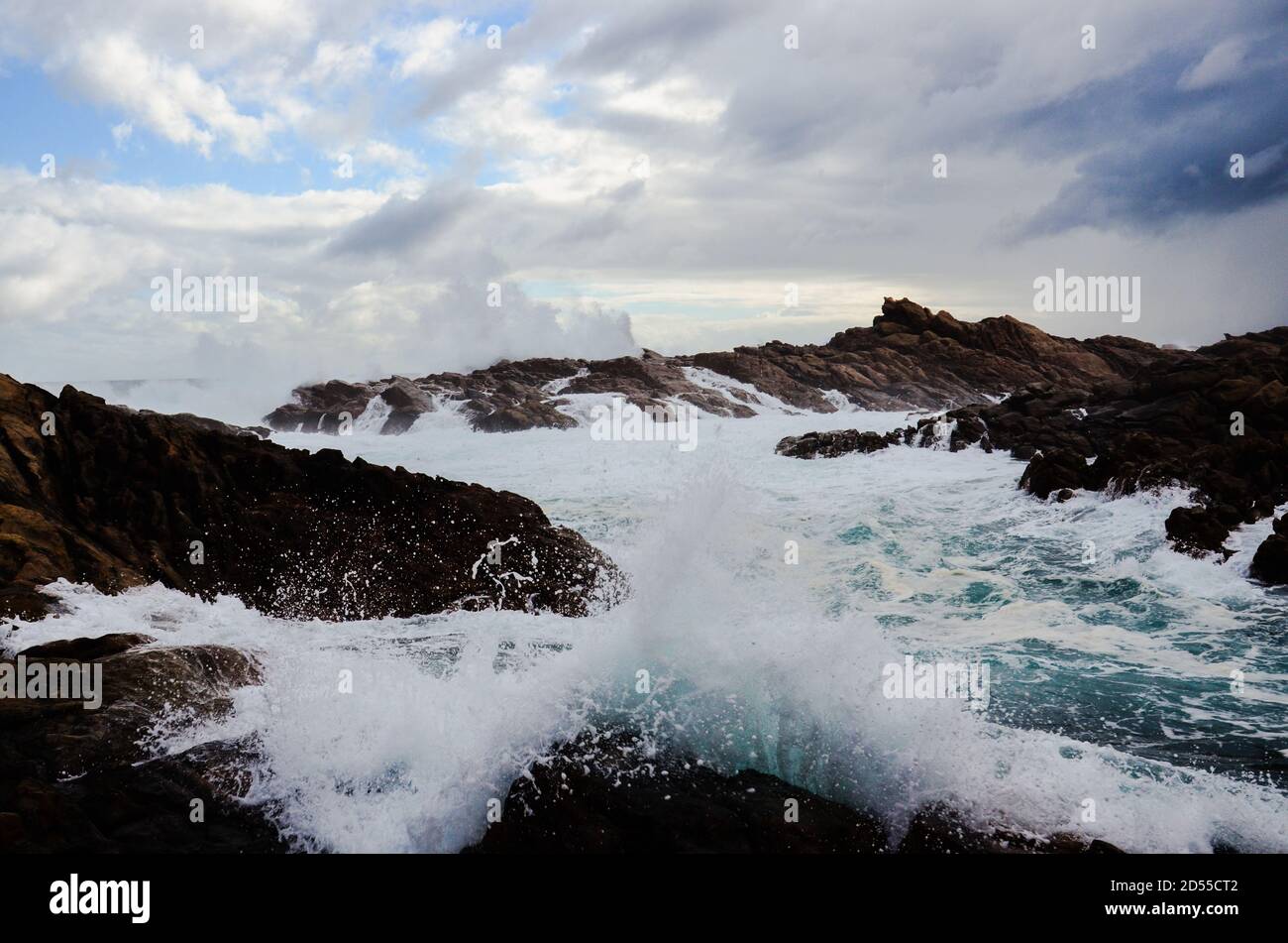 Canal Rocks in winter rough ocean Western Australia Stock Photo - Alamy