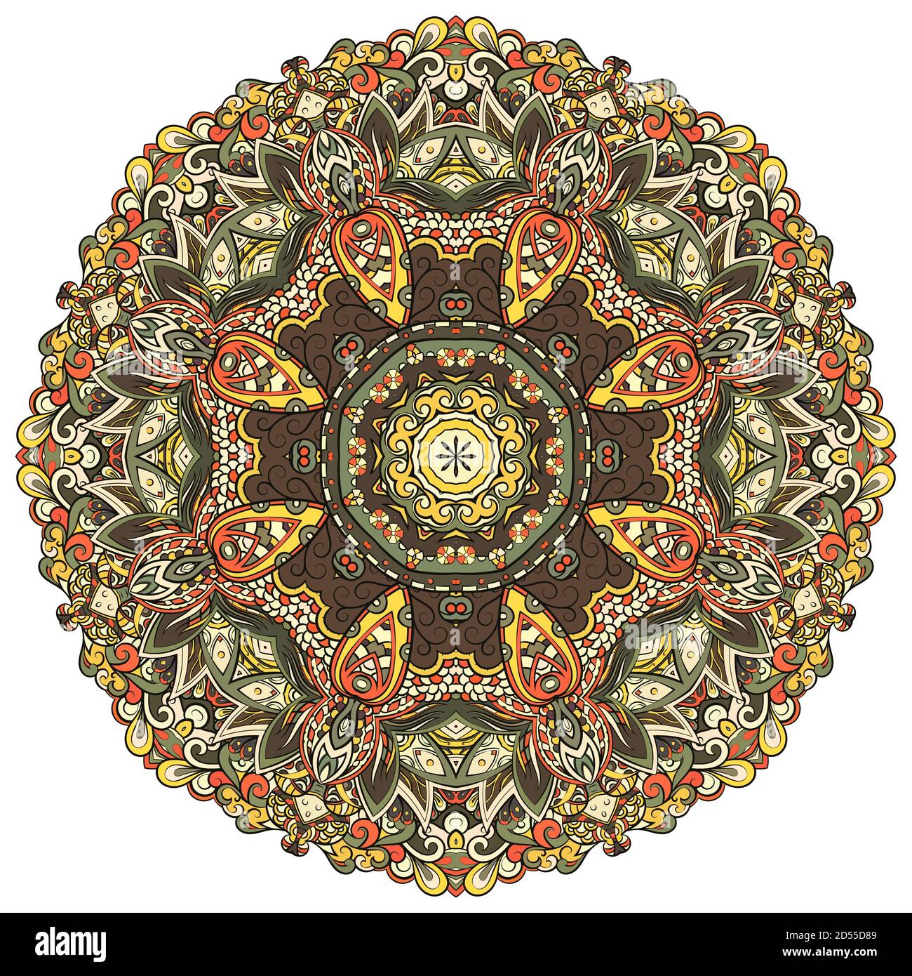 Mandala, tracery wheel mehndi design Stock Vector Image & Art - Alamy