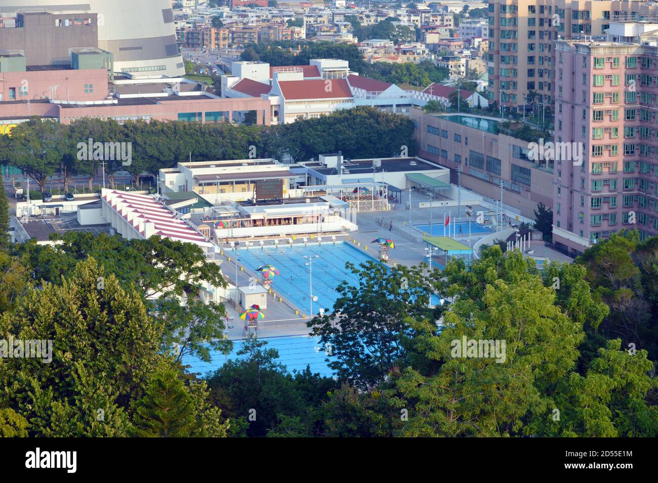 Yuen Long Swimming Pool, Hong Kong Stock Photo - Alamy