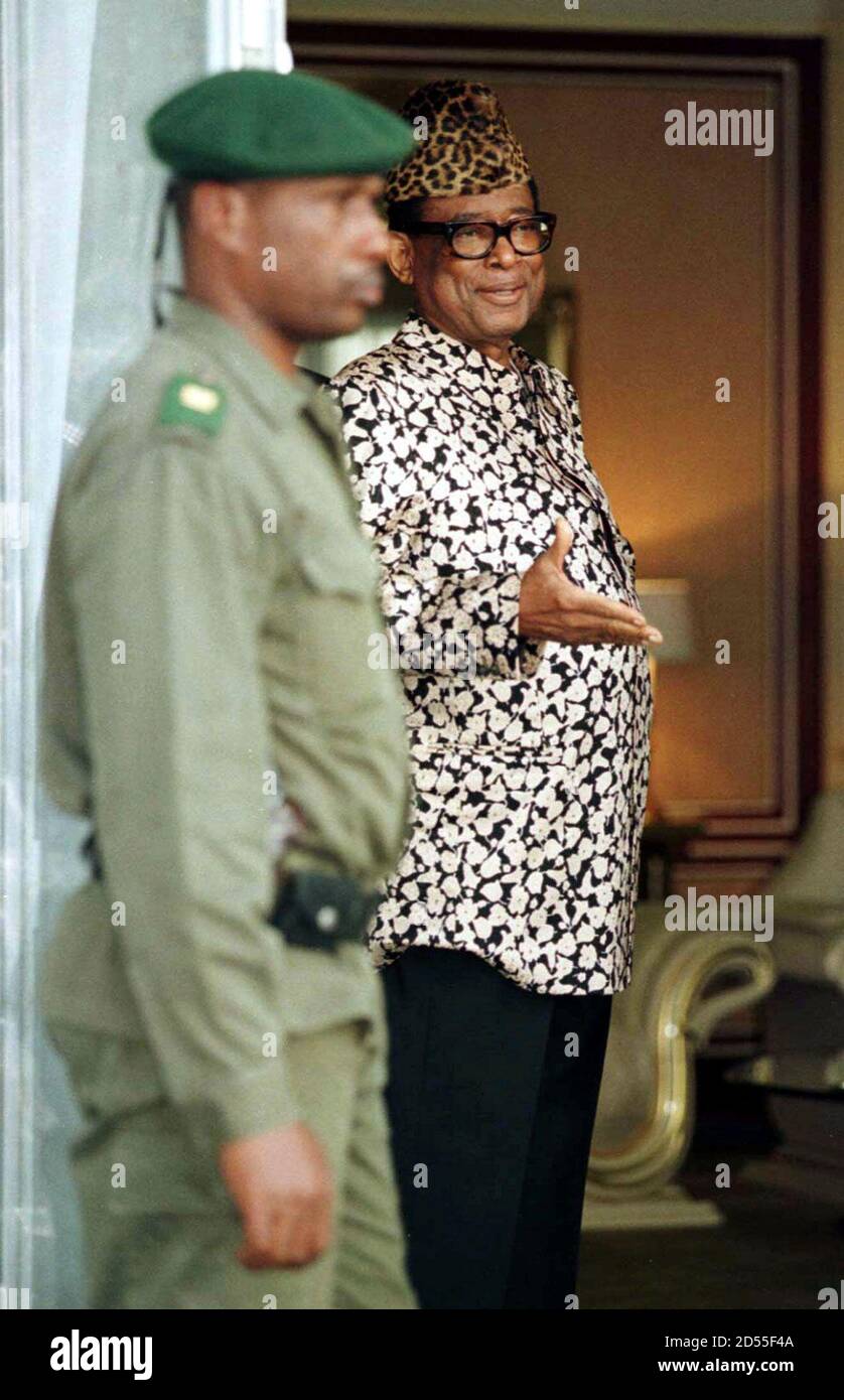 President mobutu sese seko hi-res stock photography and images - Alamy