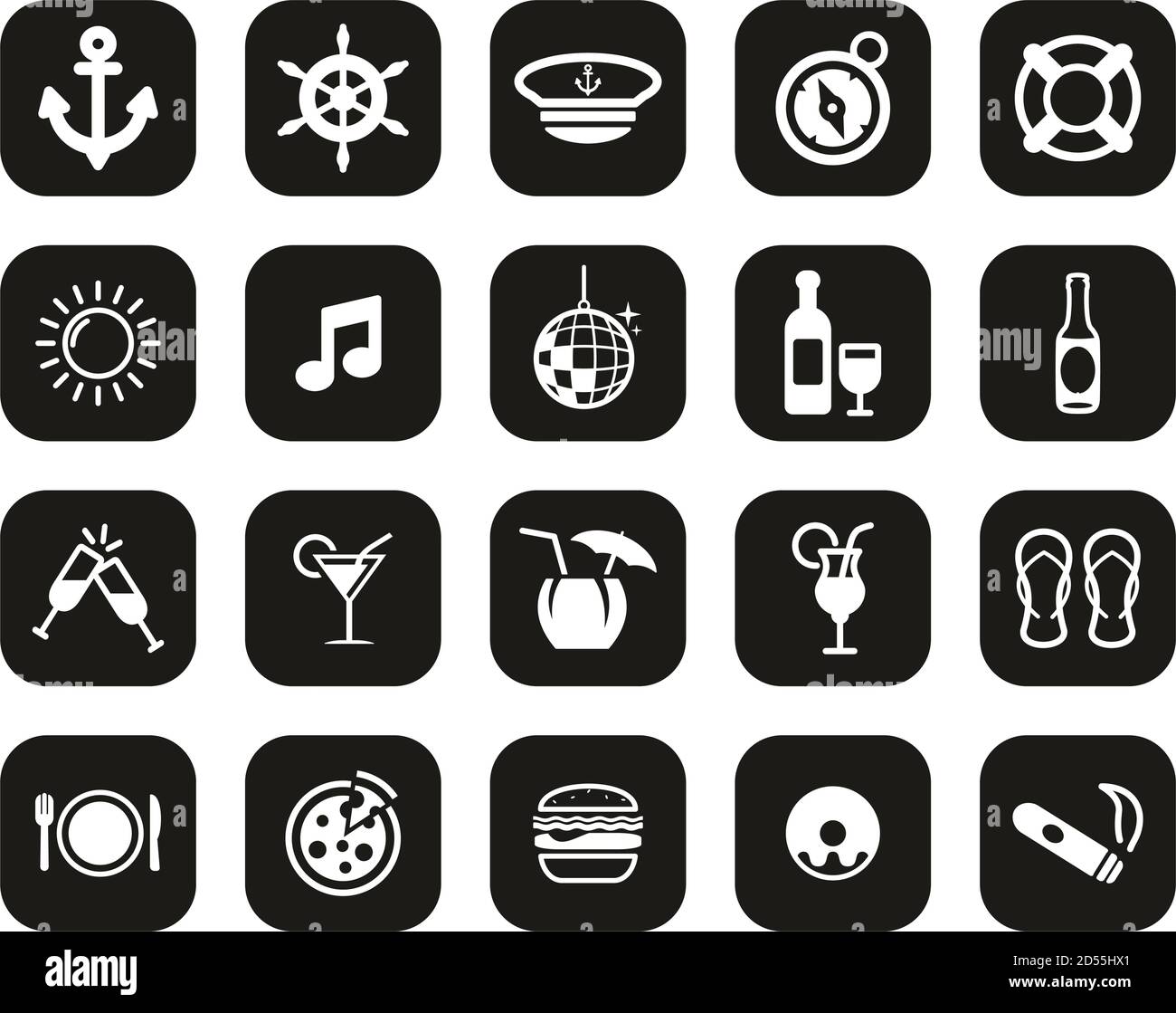 White boat party Cut Out Stock Images & Pictures - Alamy