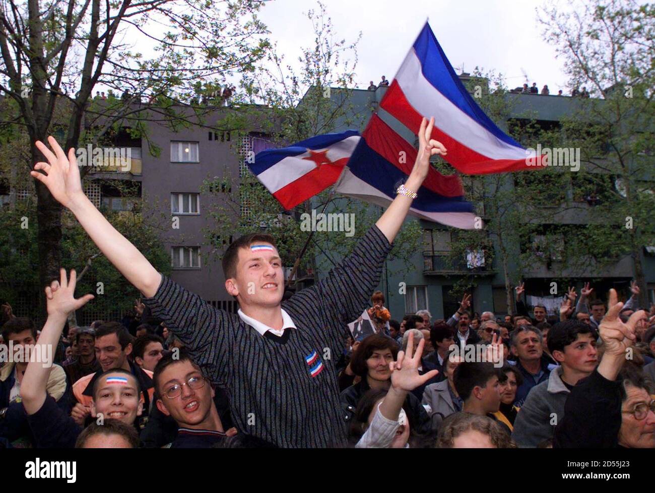 Pro yugoslav hi-res stock photography and images - Alamy