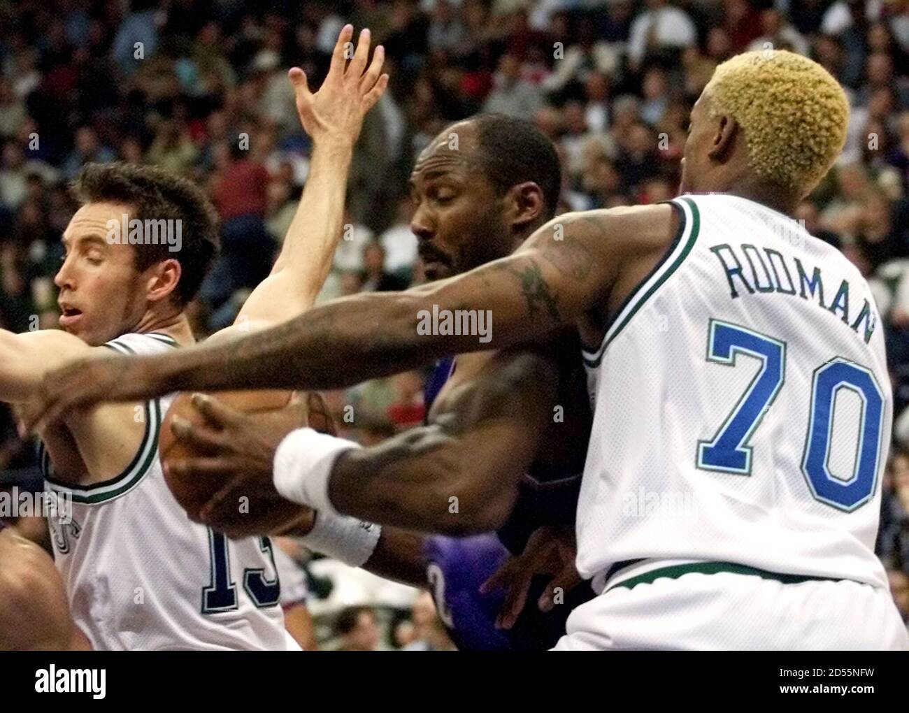 Karl Malone Dennis Rodman